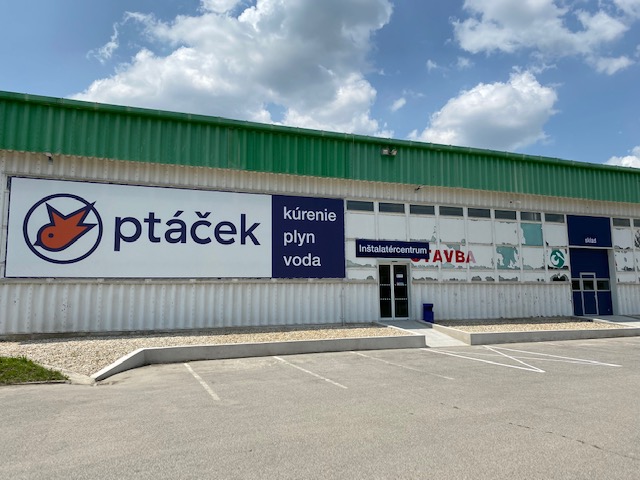 Ptáček - veľkoobchod, a.s. Nová pobočka Bratislava Podunajské Biskupice